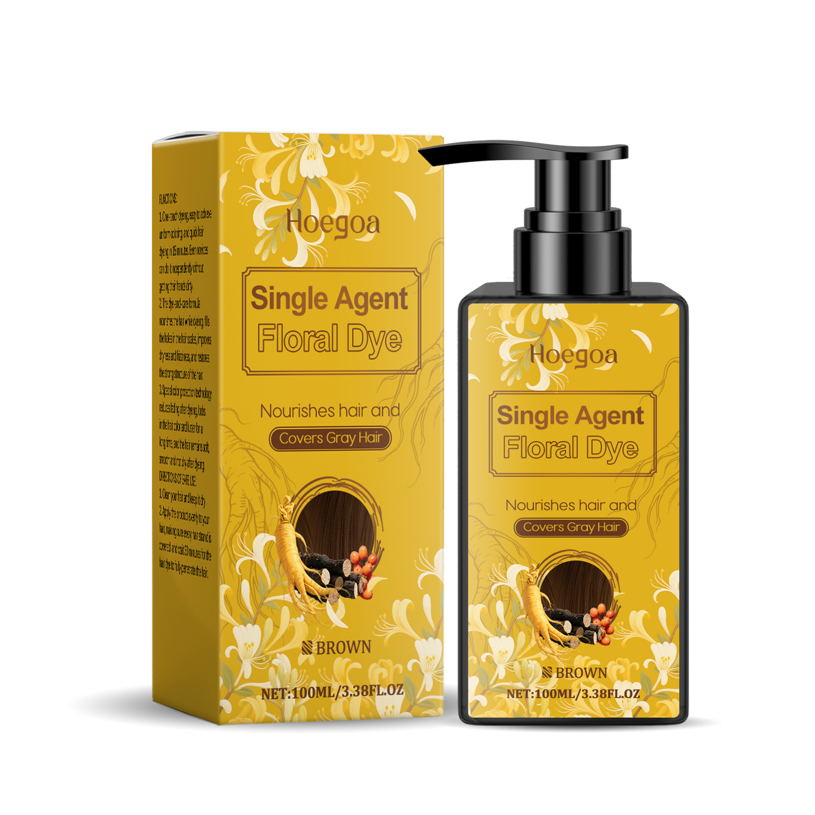 Hoegoa This Brown Hair Care Product, With Its Mild Ingredients ...