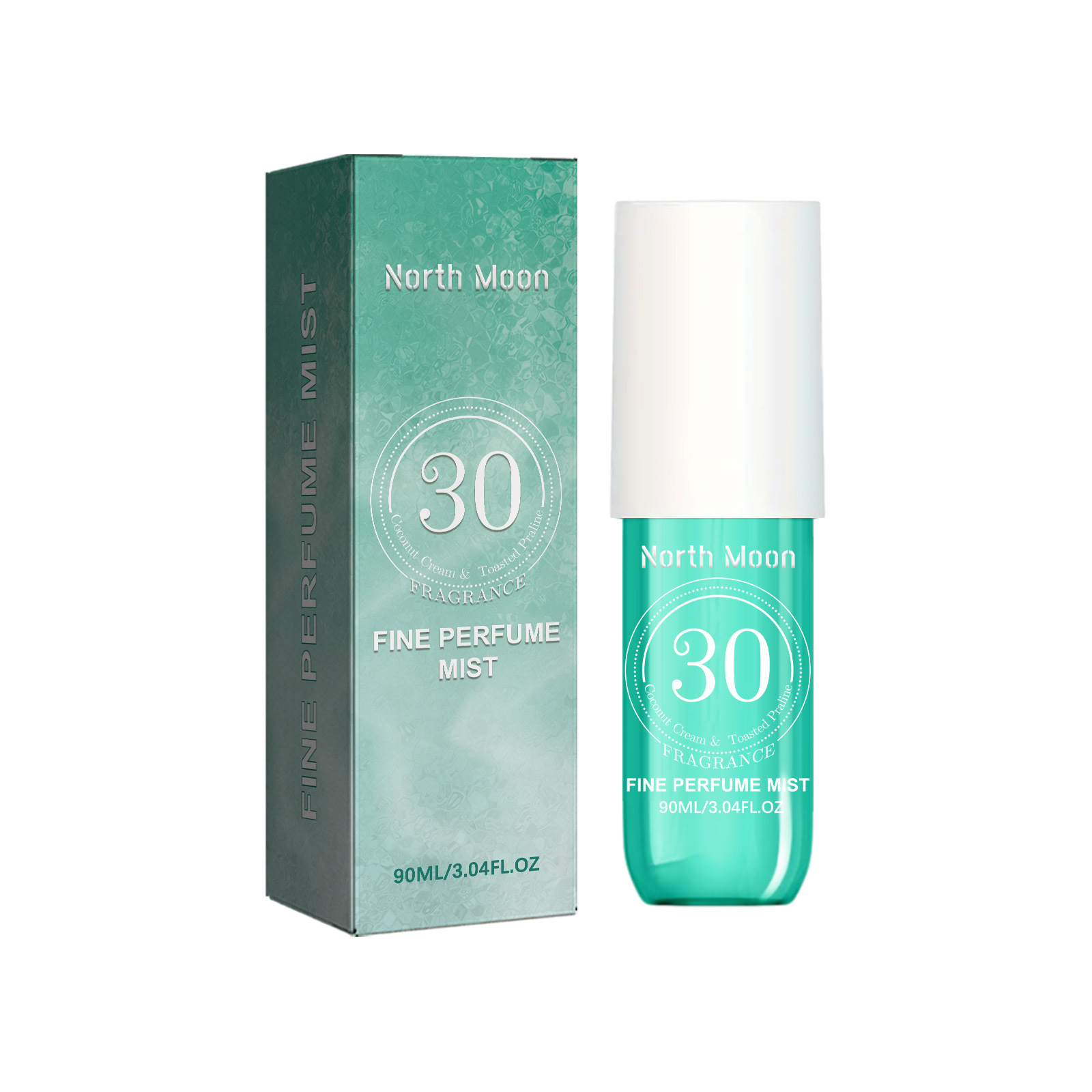 North Moon 紫罗兰香水喷雾 清新淡香耳后手腕持久留香魅力香水-NOA03-A026-90-BU1-一件代发 - 西之月